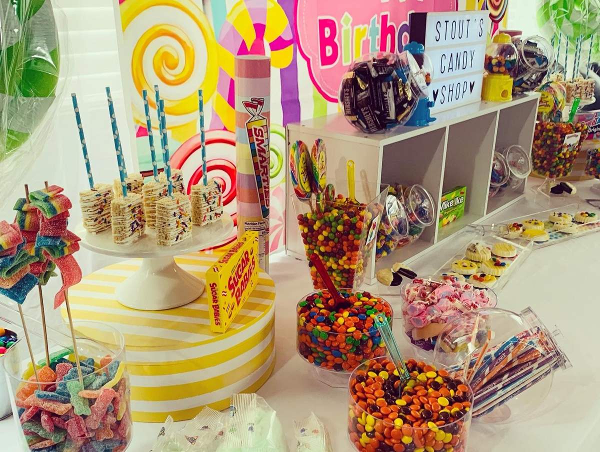 Candy Birthday Party Ideas | Photo 1 of 30 | Catch My Party