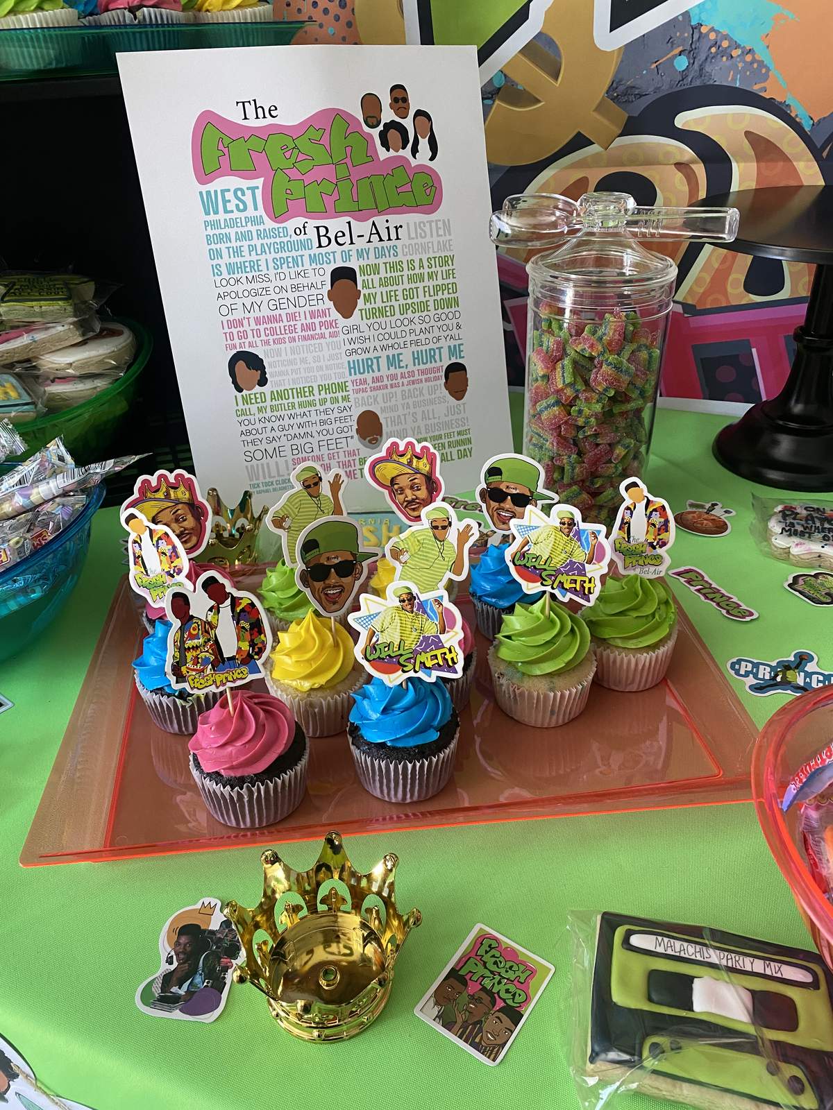 Fresh Prince of Bel Air Birthday Party Ideas | Photo 1 of 34 | Catch My ...