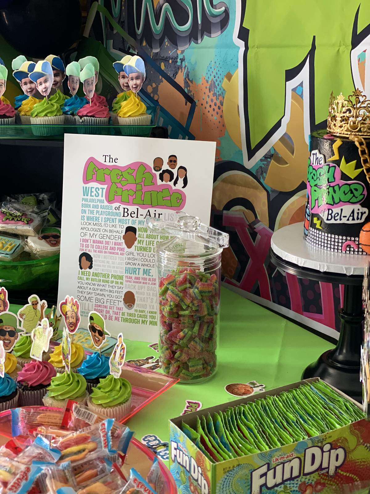 Fresh Prince of Bel Air Birthday Party Ideas | Photo 1 of 34 | Catch My ...