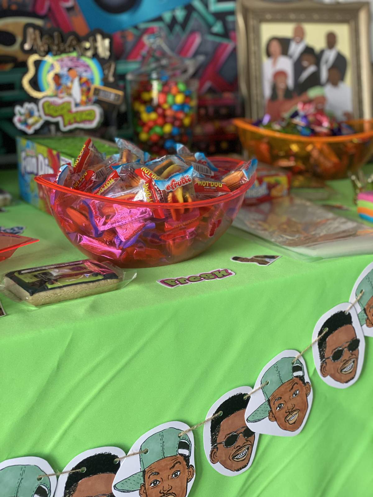 Fresh Prince of Bel Air Birthday Party Ideas | Photo 20 of 34 | Catch ...