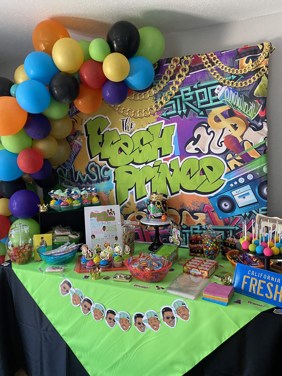 Fresh Prince Birthday Party Ideas | Photo 3 of 43 | Catch My Party