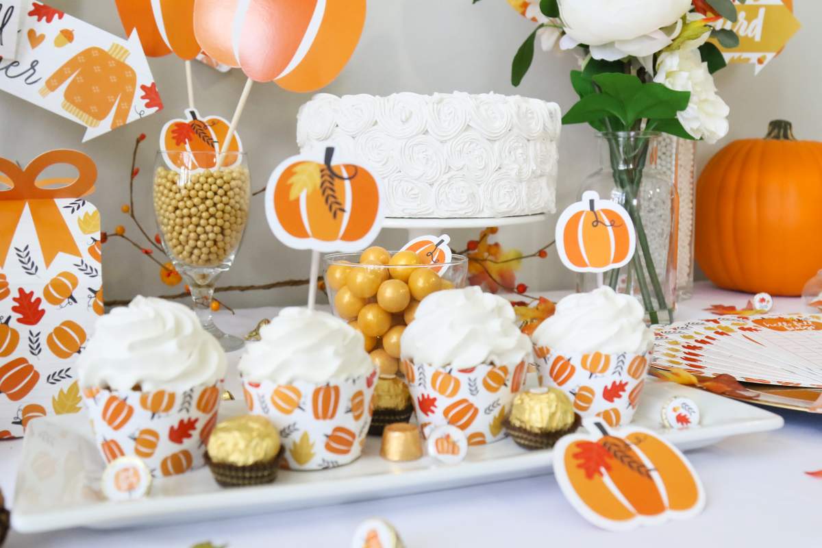 Fall Pumpkin Thanksgiving/Fall Party Ideas | Photo 5 of 15 | Catch My Party