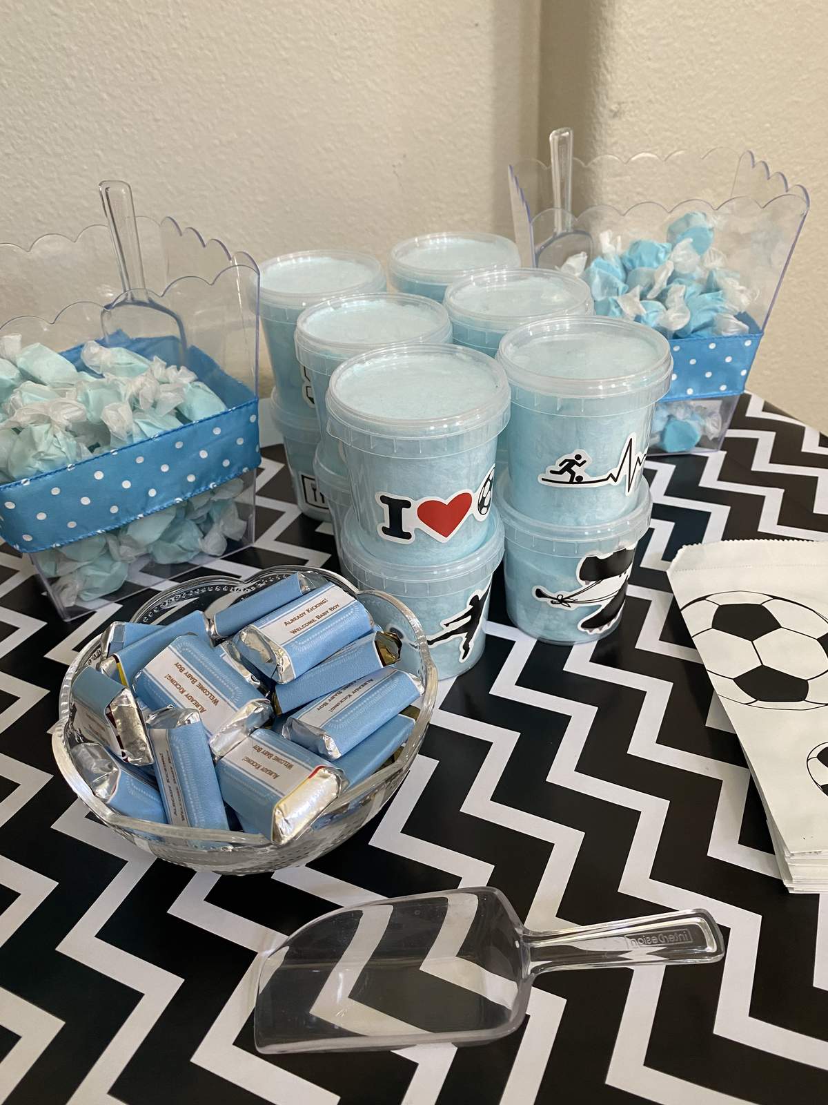 Soccer Baby Shower Party Ideas | Photo 2 of 16 | Catch My Party
