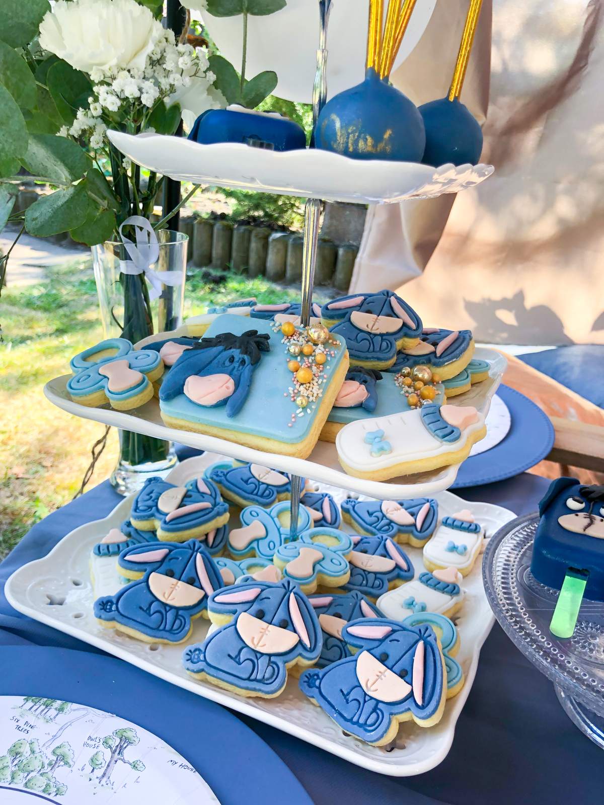 Eeyore Baby shower Baby Shower Party Ideas | Photo 2 of 39 | Catch My Party