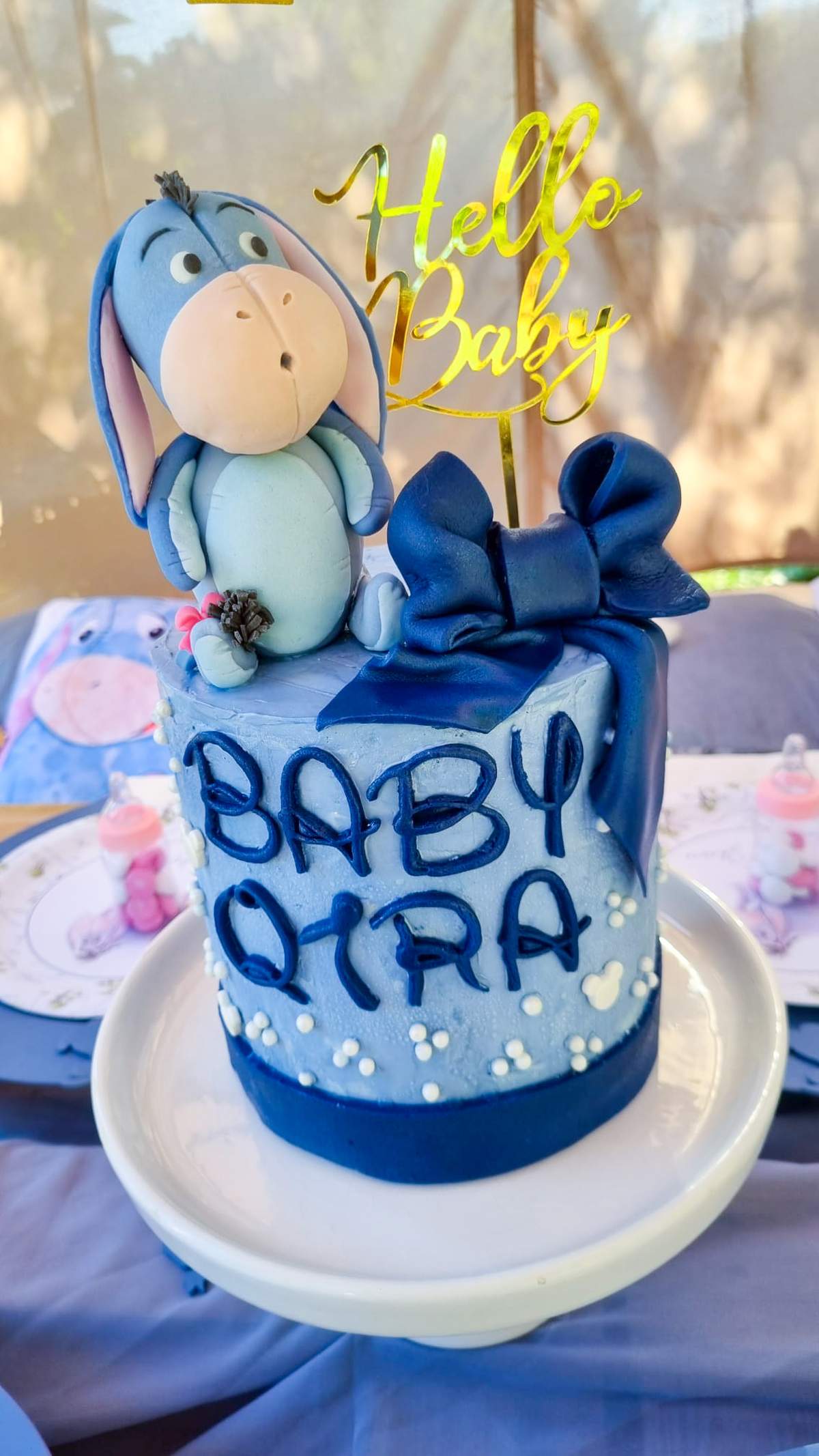 Eeyore Baby shower Baby Shower Party Ideas | Photo 2 of 39 | Catch My Party