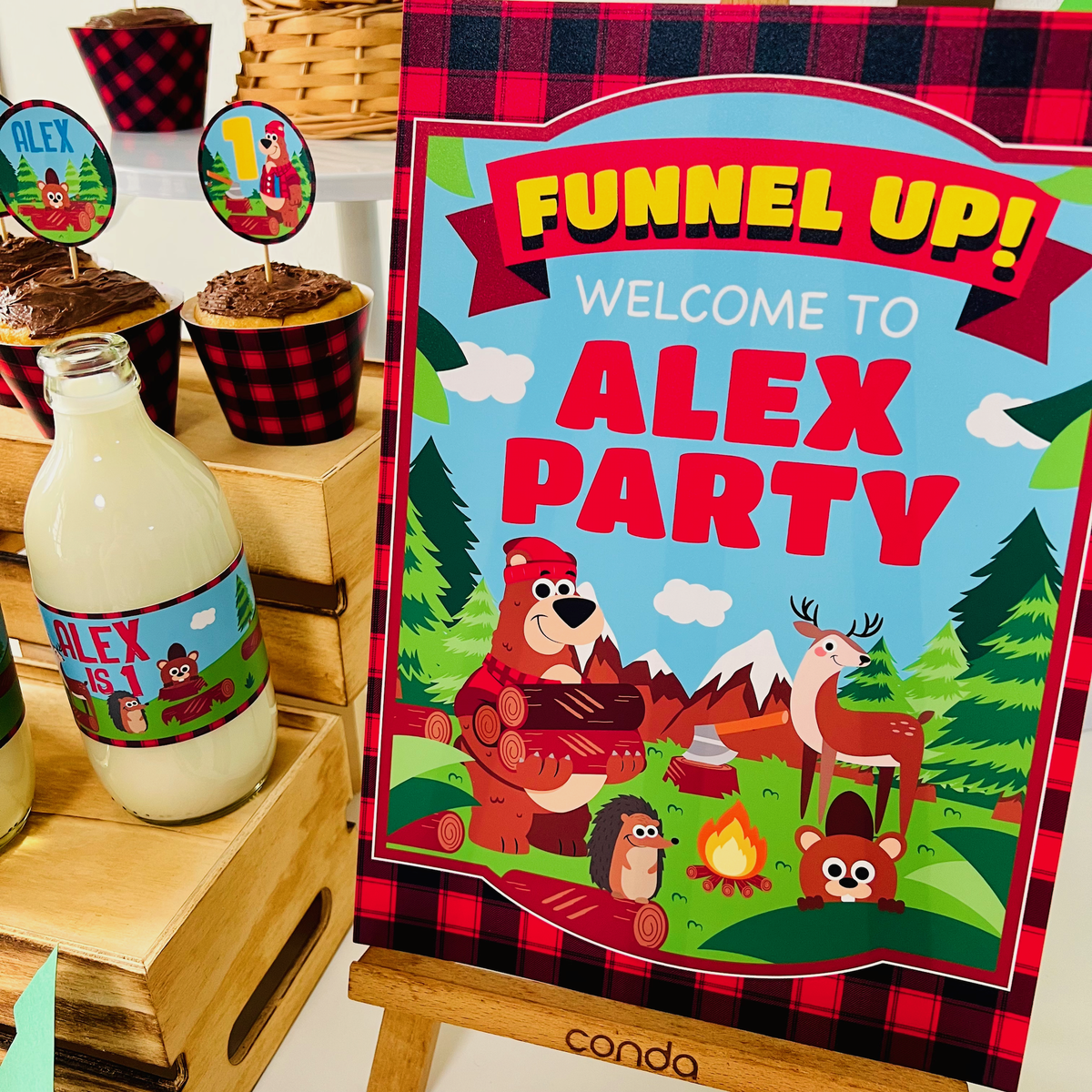 Lumberjack Birthday Party Ideas | Photo 41 of 69 | Catch My Party