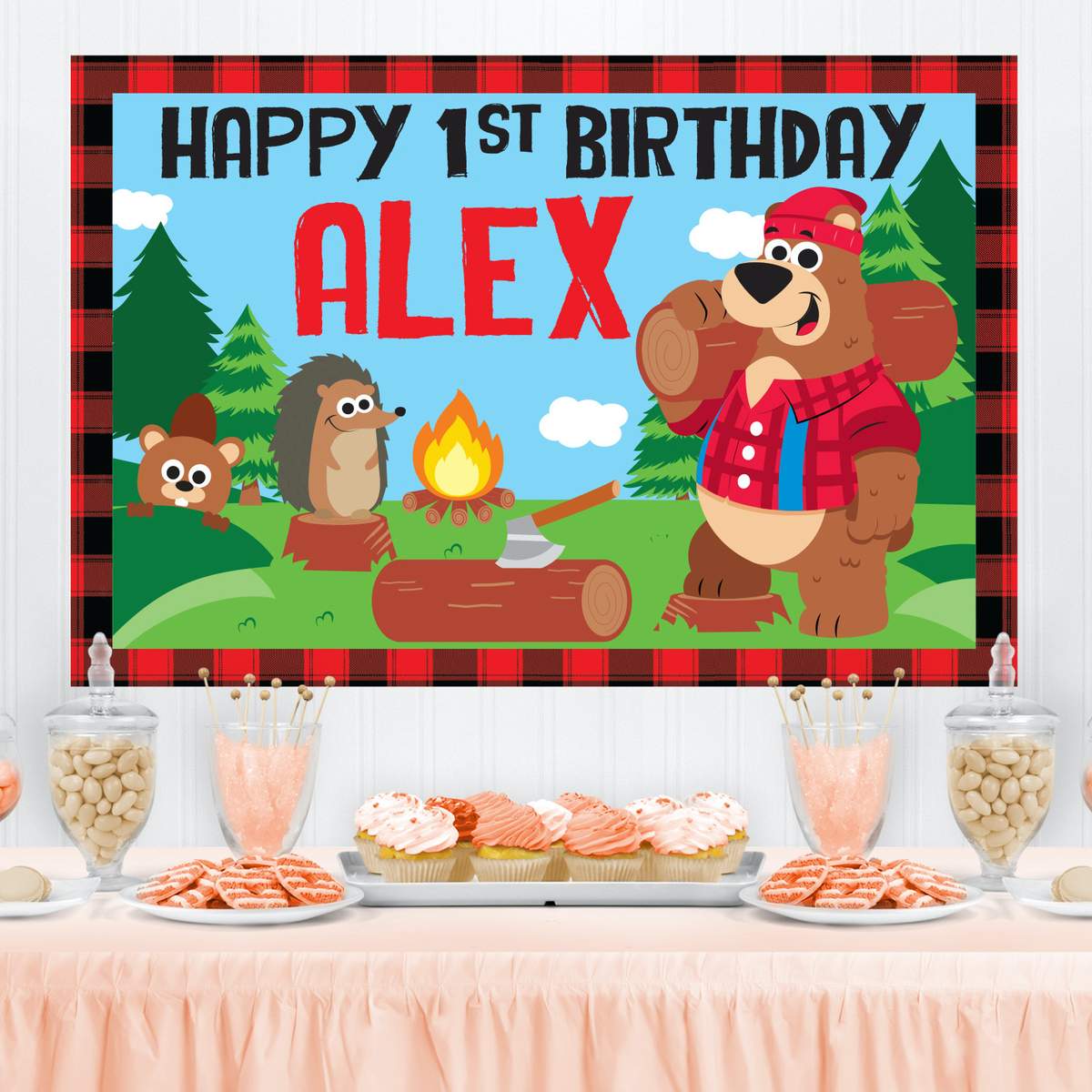 Lumberjack Birthday Party Ideas | Photo 36 of 69 | Catch My Party