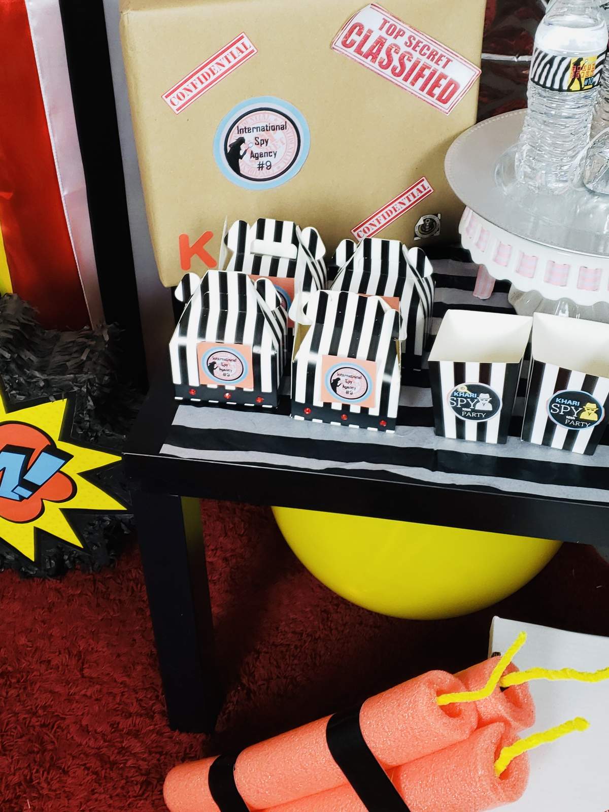 Spy Birthday Party Ideas | Photo 1 of 33 | Catch My Party