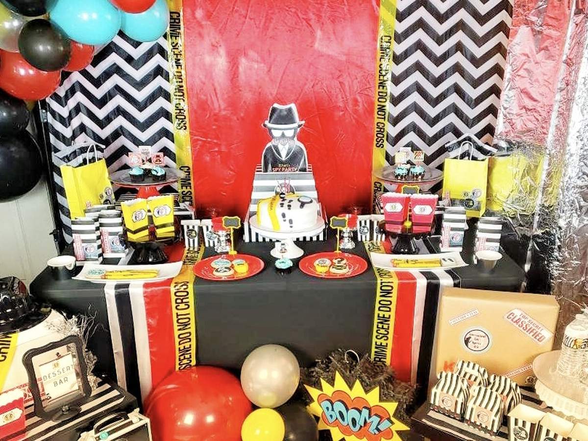 Spy Birthday Party Ideas | Photo 4 of 33 | Catch My Party