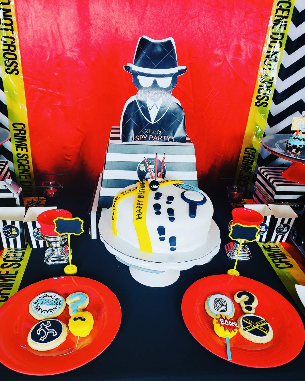 Spy Birthday Party Ideas | Photo 4 of 33 | Catch My Party
