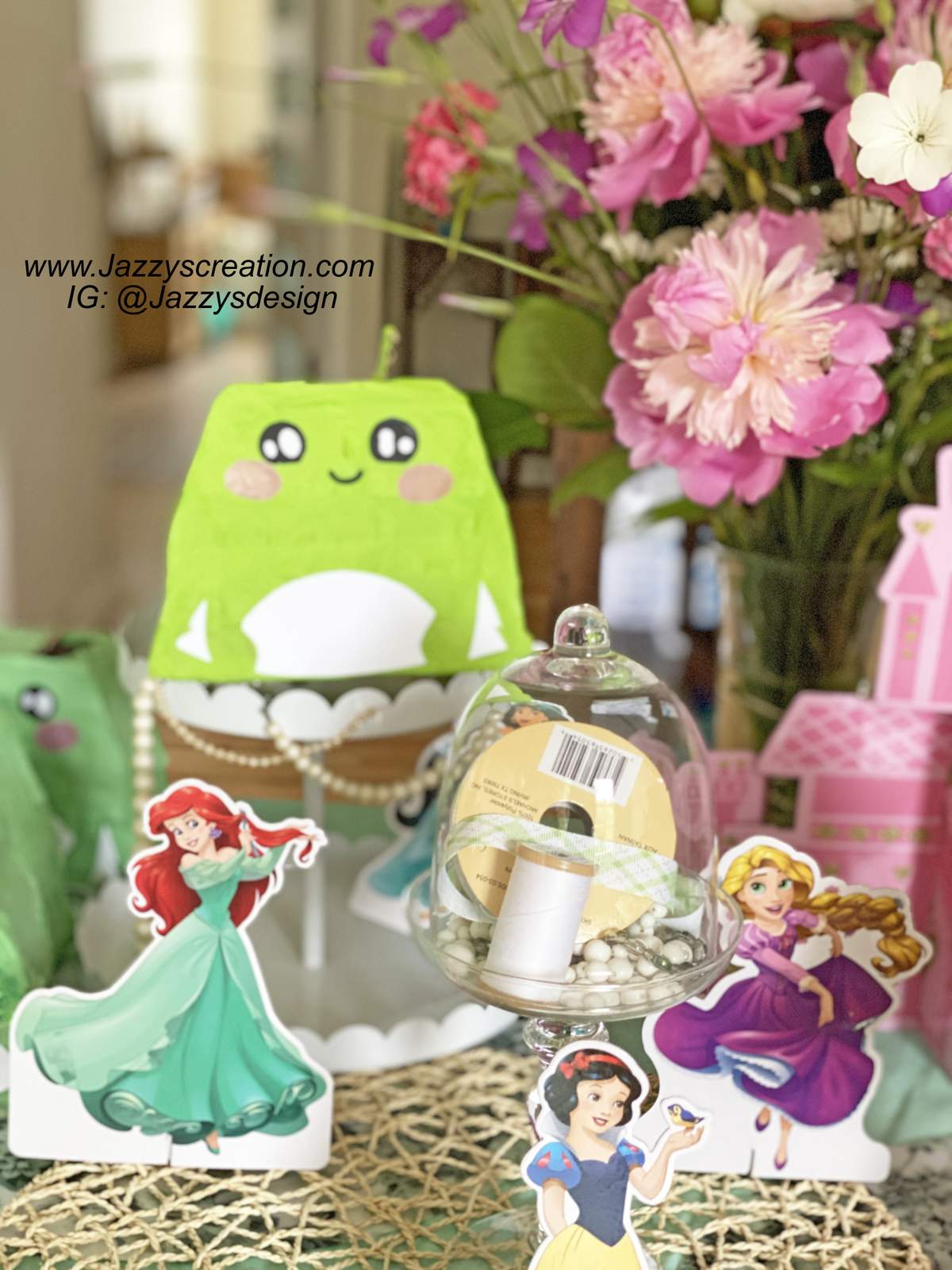 Princess Party with frogs Birthday Party Ideas | Photo 13 of 41 | Catch ...