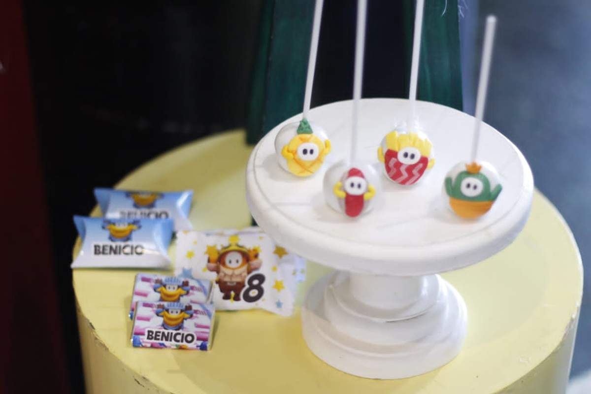 Fall guys Birthday Party Ideas | Photo 5 of 15 | Catch My Party