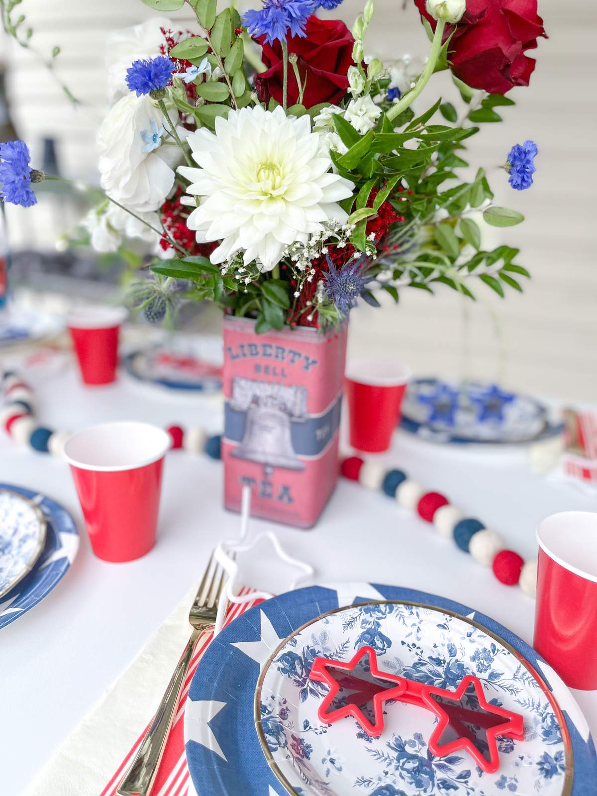 Americana Birthday Party Ideas | Photo 3 of 11 | Catch My Party