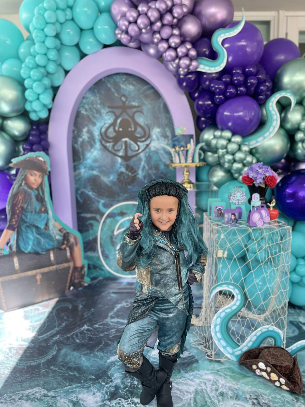 Uma | Descendant Disney Birthday Party Ideas | Photo 2 of 7 | Catch My ...