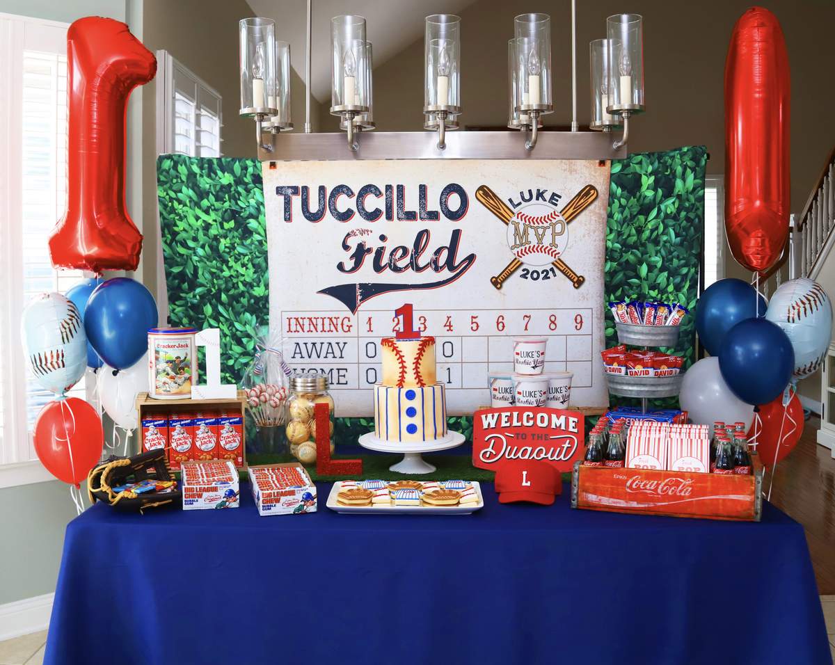 Baseball Birthday Party Ideas | Photo 5 of 9 | Catch My Party