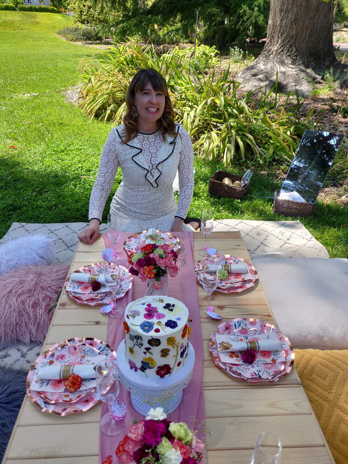Spring Flowers / Birthday "Glamorous Picnic" | Catch My Party