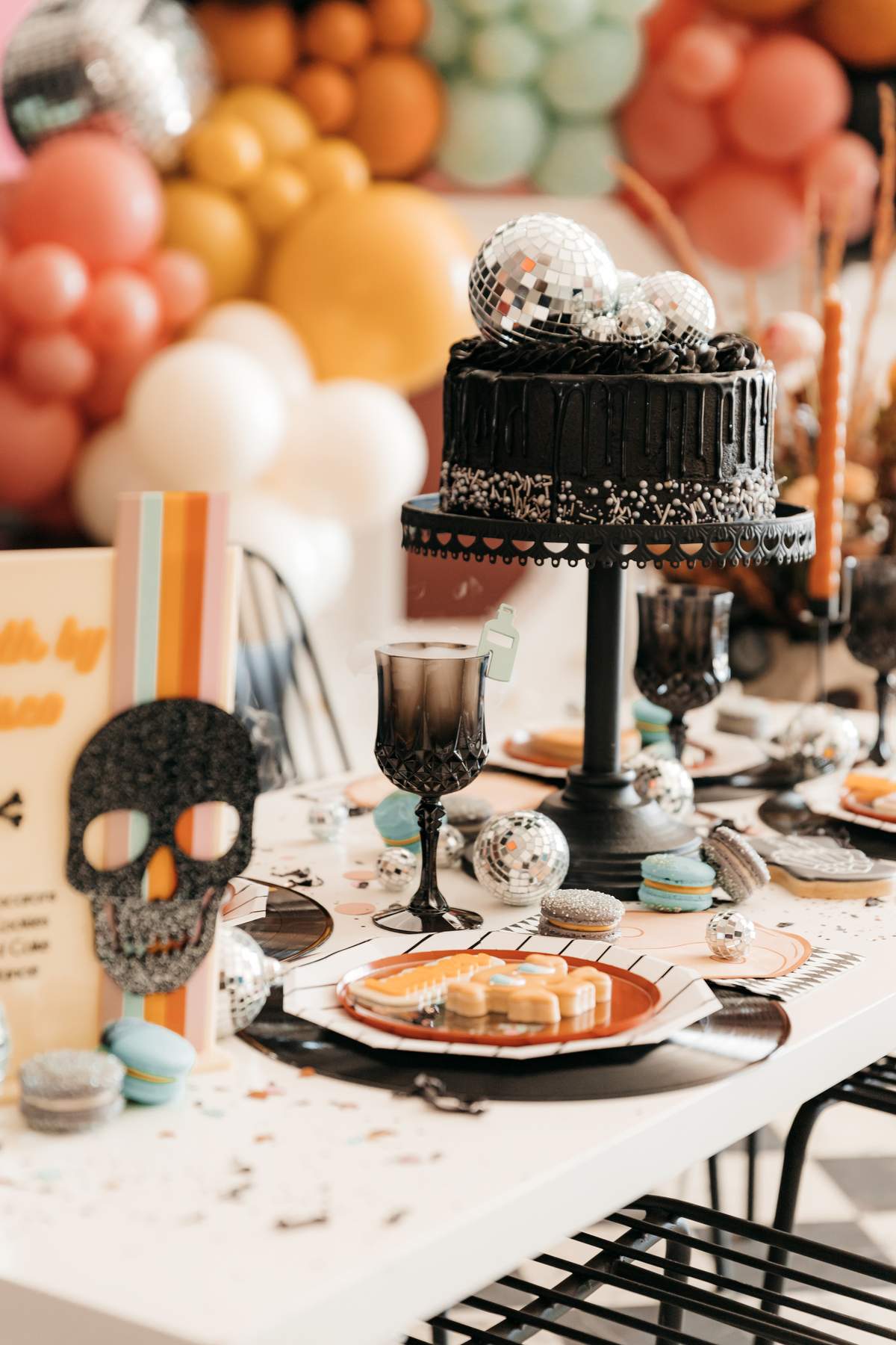 Death by Disco Halloween Party Ideas | Photo 2 of 20 | Catch My Party