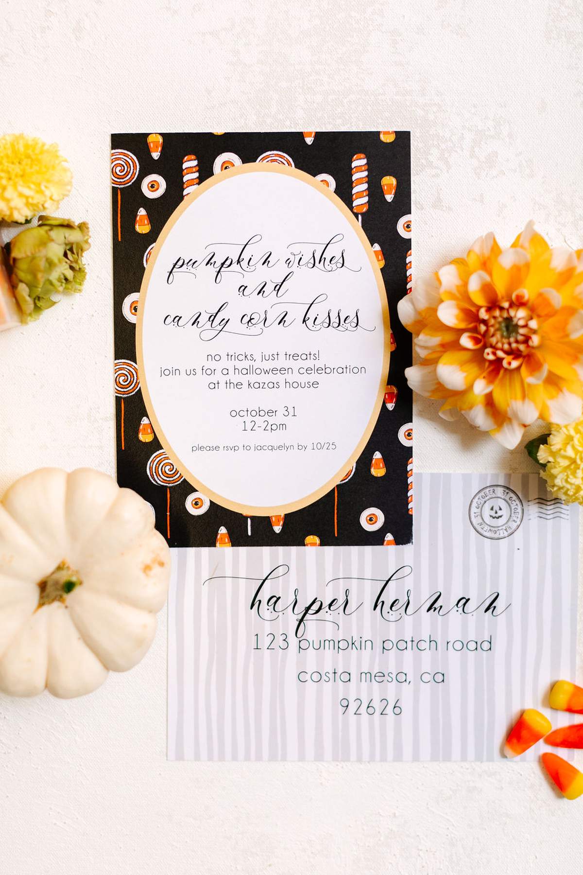 Candy Corn/Halloween Halloween Party Ideas | Photo 25 of 215 | Catch My ...