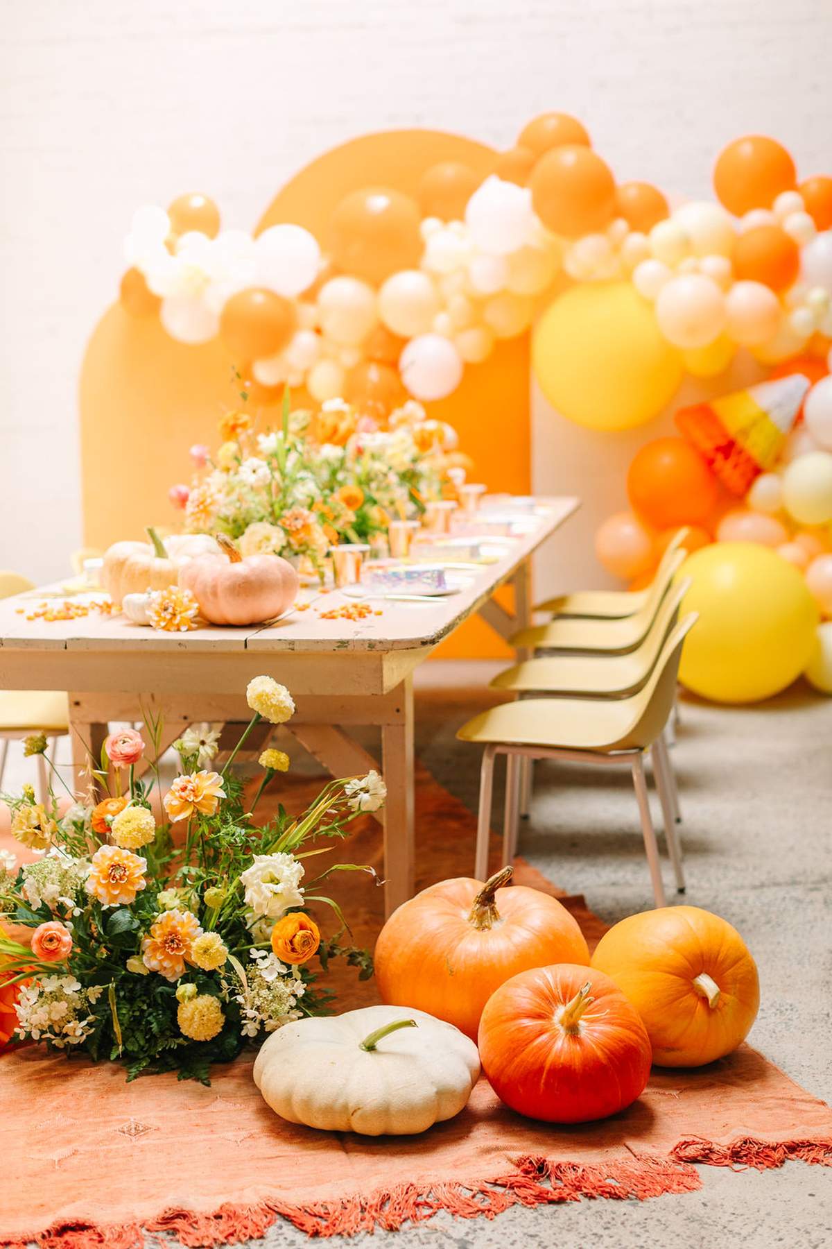 Candy Corn/Halloween Halloween Party Ideas | Photo 25 of 215 | Catch My ...