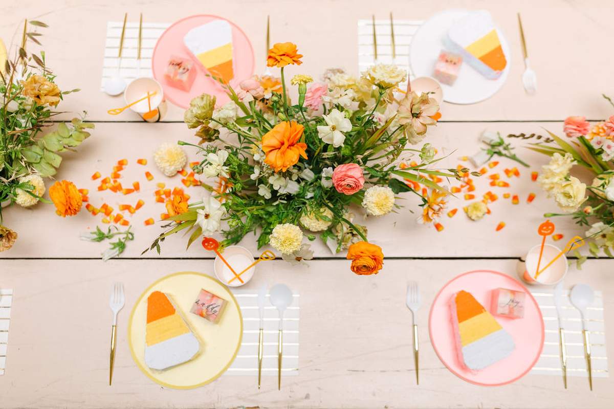 Candy Corn/Halloween Halloween Party Ideas | Photo 25 of 215 | Catch My ...