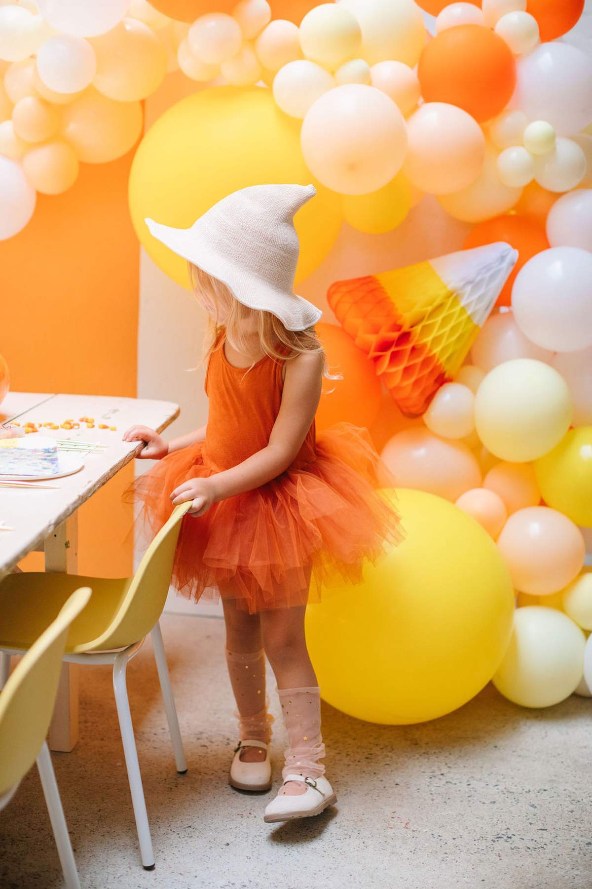 Candy Corn/Halloween Halloween Party Ideas | Photo 25 of 215 | Catch My Party