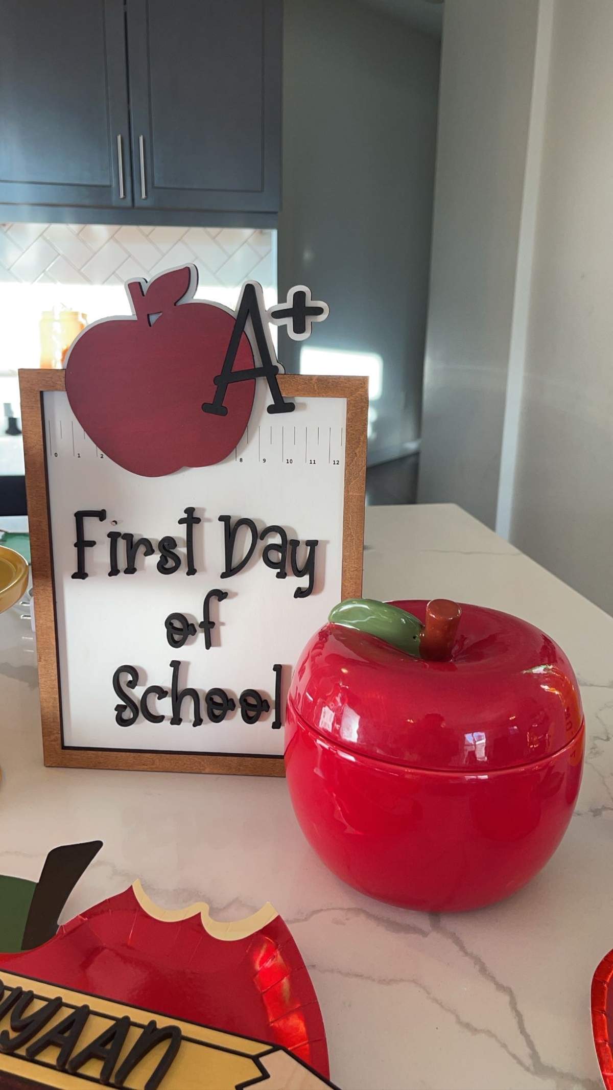 First Day of School! Back to School Party Ideas | Photo 5 of 10 | Catch ...