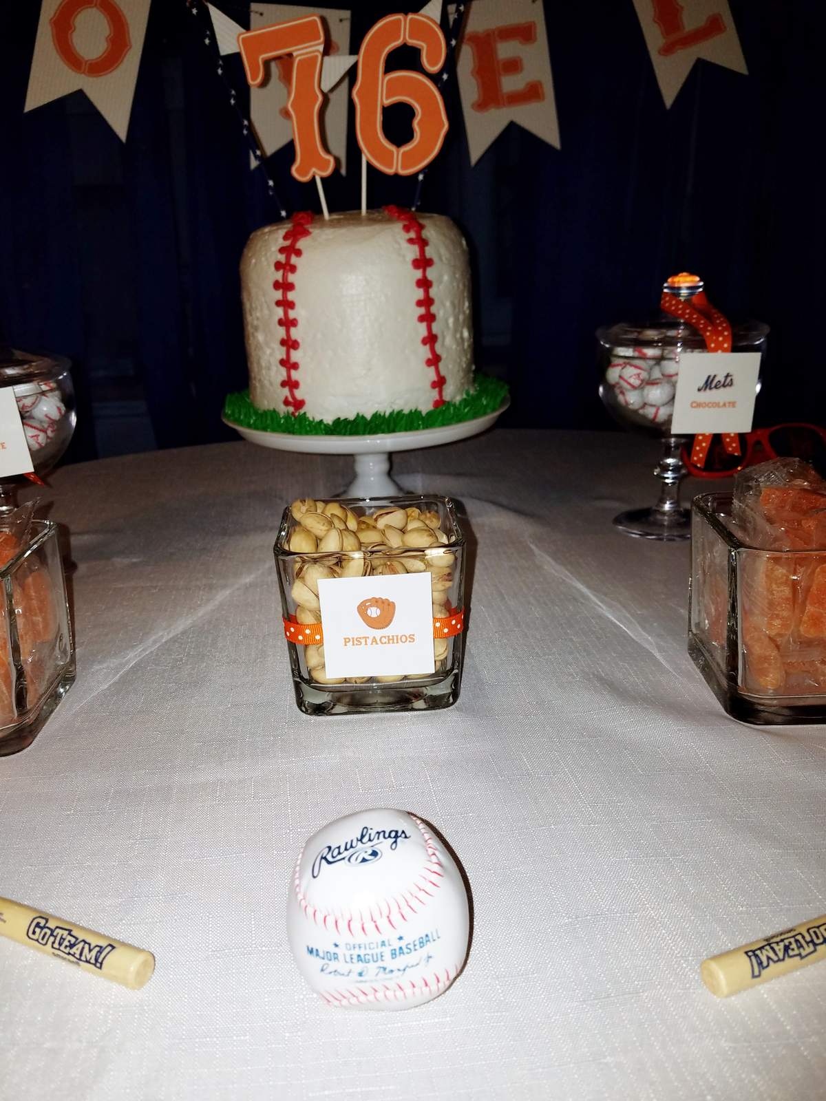 Baseball (Mets) Birthday Party Ideas | Photo 3 of 7 | Catch My Party