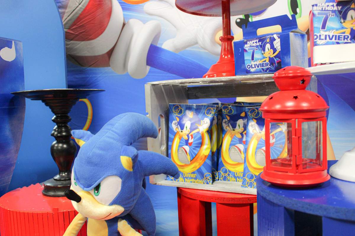 Sonic the Hedgehog Birthday Party Ideas | Photo 2 of 13 | Catch My Party