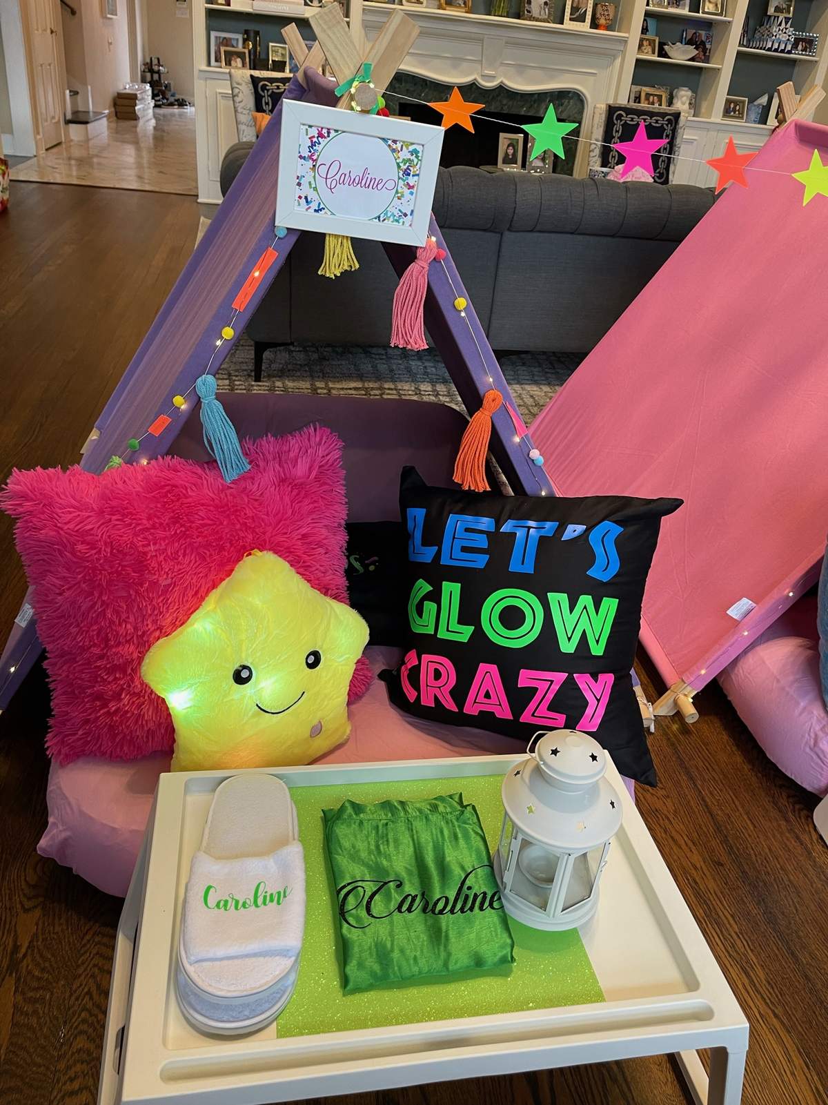 Let's Glow Crazy Birthday Party Ideas | Photo 1 of 5 | Catch My Party