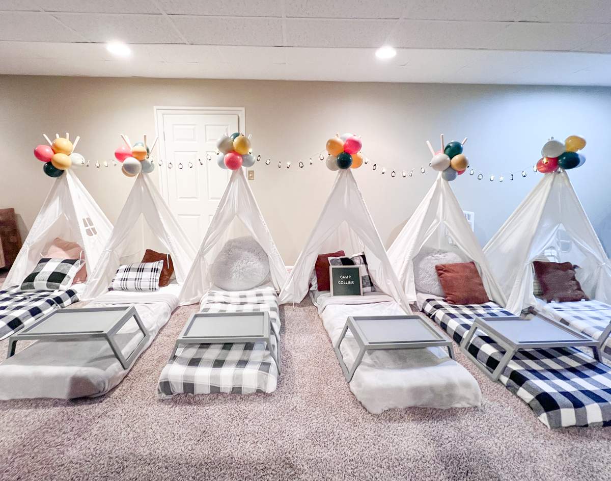 Campout Birthday Party Ideas | Photo 1 of 11 | Catch My Party