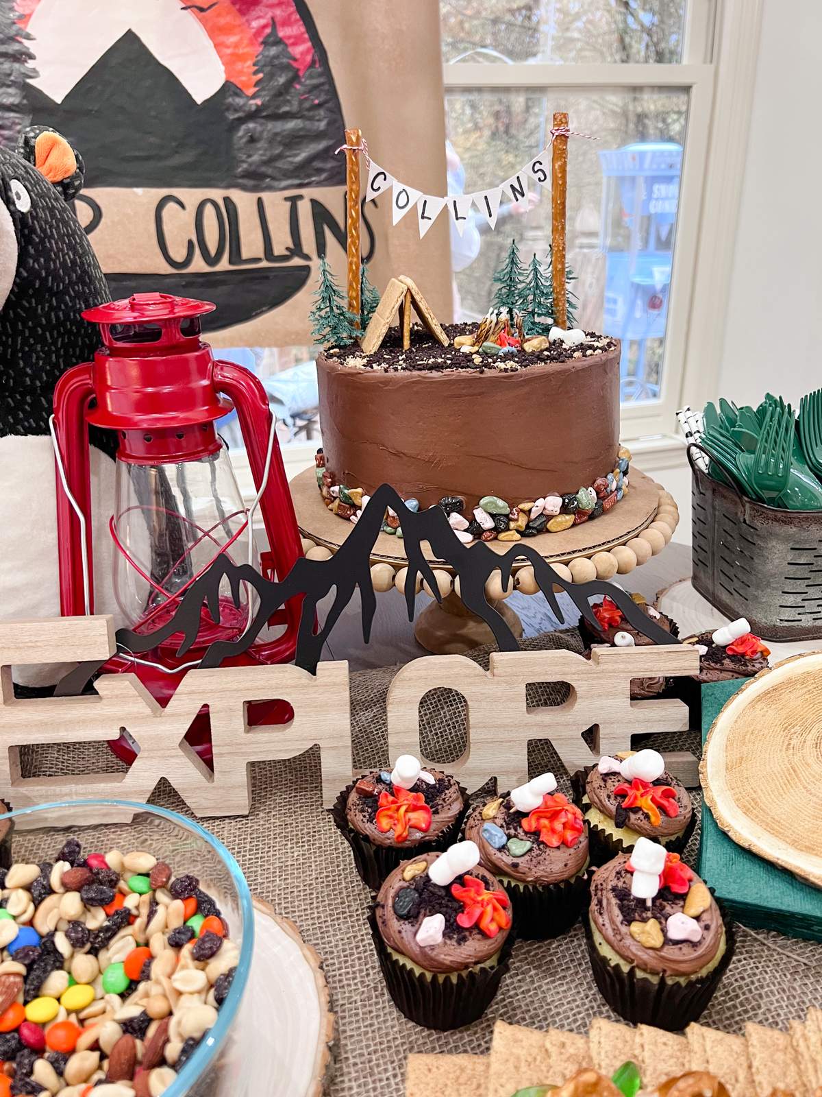 Campout Birthday Party Ideas | Photo 1 of 11 | Catch My Party