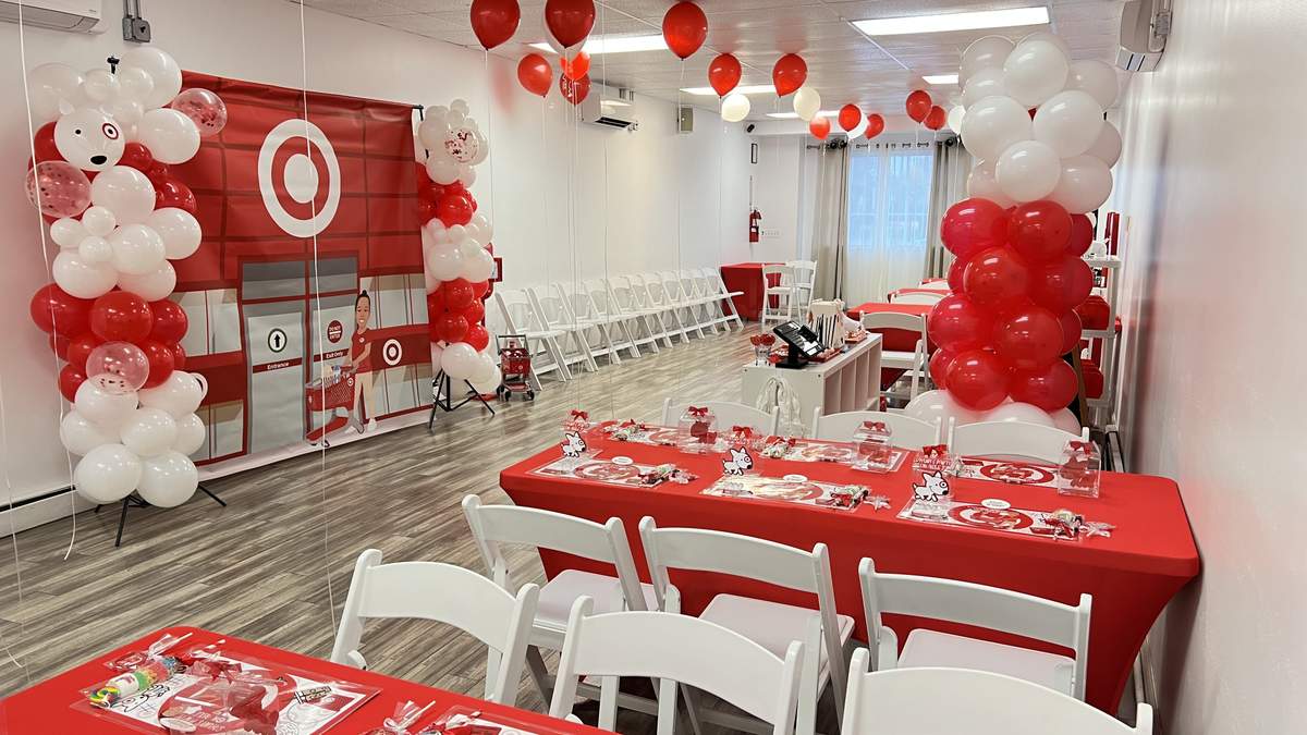 TARGET STORE Birthday Party Ideas | Photo 4 of 24 | Catch My Party