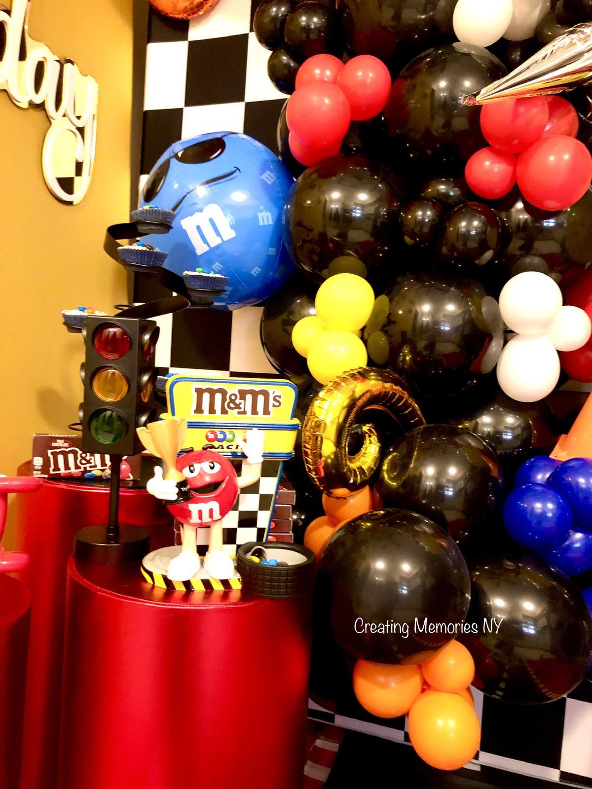 M&M Birthday Party Ideas | Photo 8 of 15 | Catch My Party