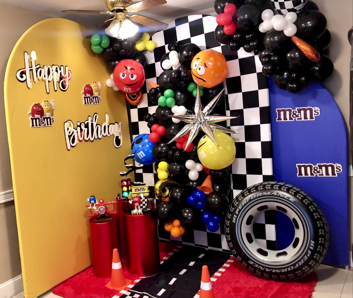M&M Birthday Party Ideas | Photo 6 of 15 | Catch My Party