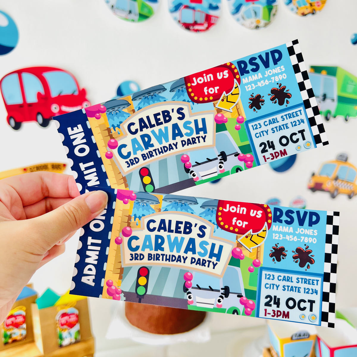 Car Wash Birthday Party Ideas | Photo 27 of 33 | Catch My Party