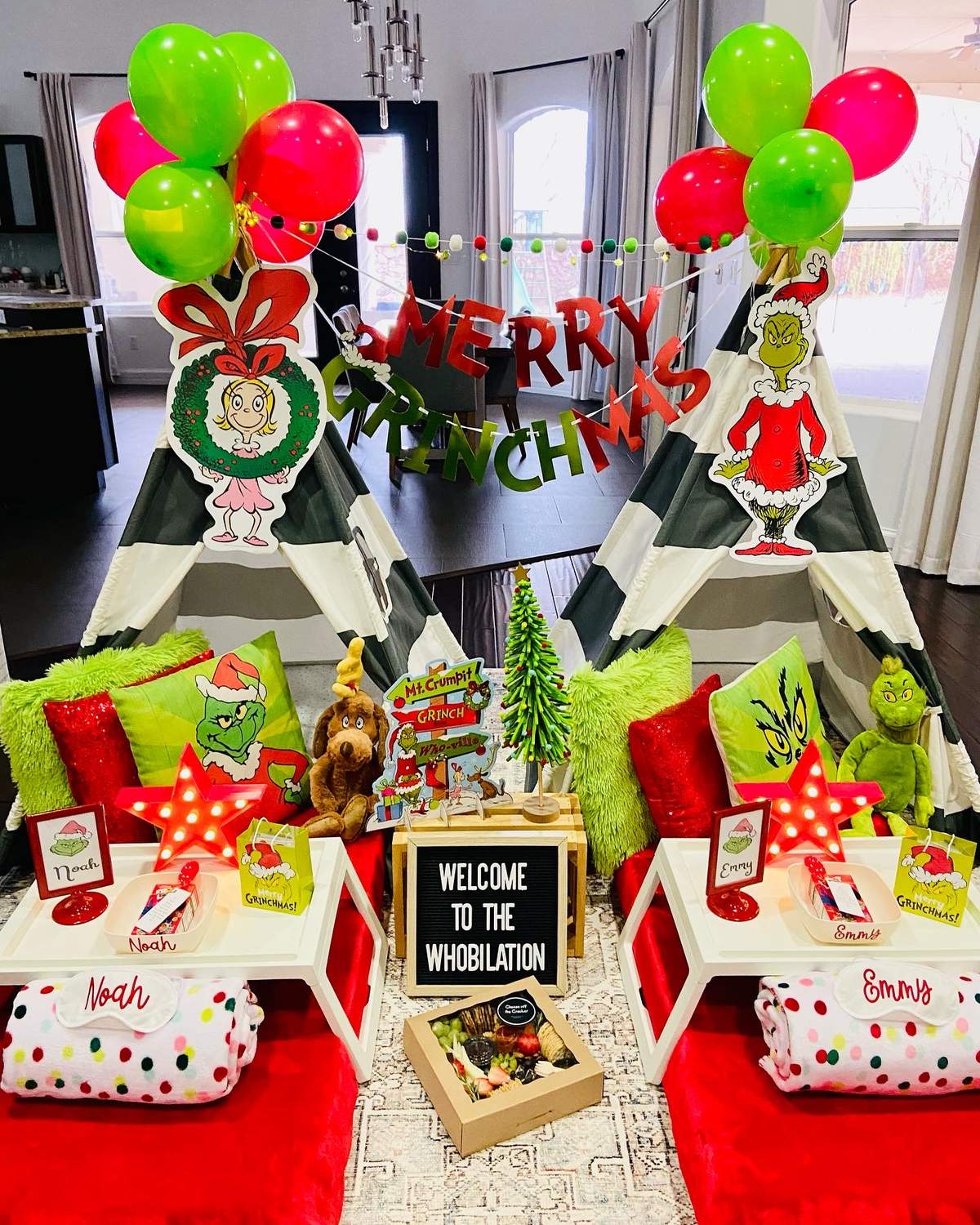 The Grinch Christmas/Holiday Party Ideas | Photo 1 of 6 | Catch My Party