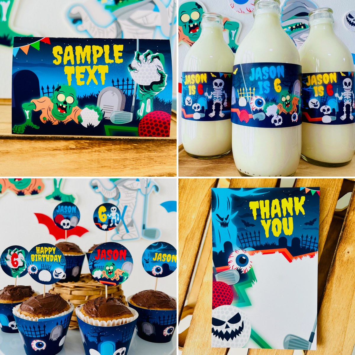 Monster Mini Golf Birthday Party Ideas | Photo 27 of 32 | Catch My Party