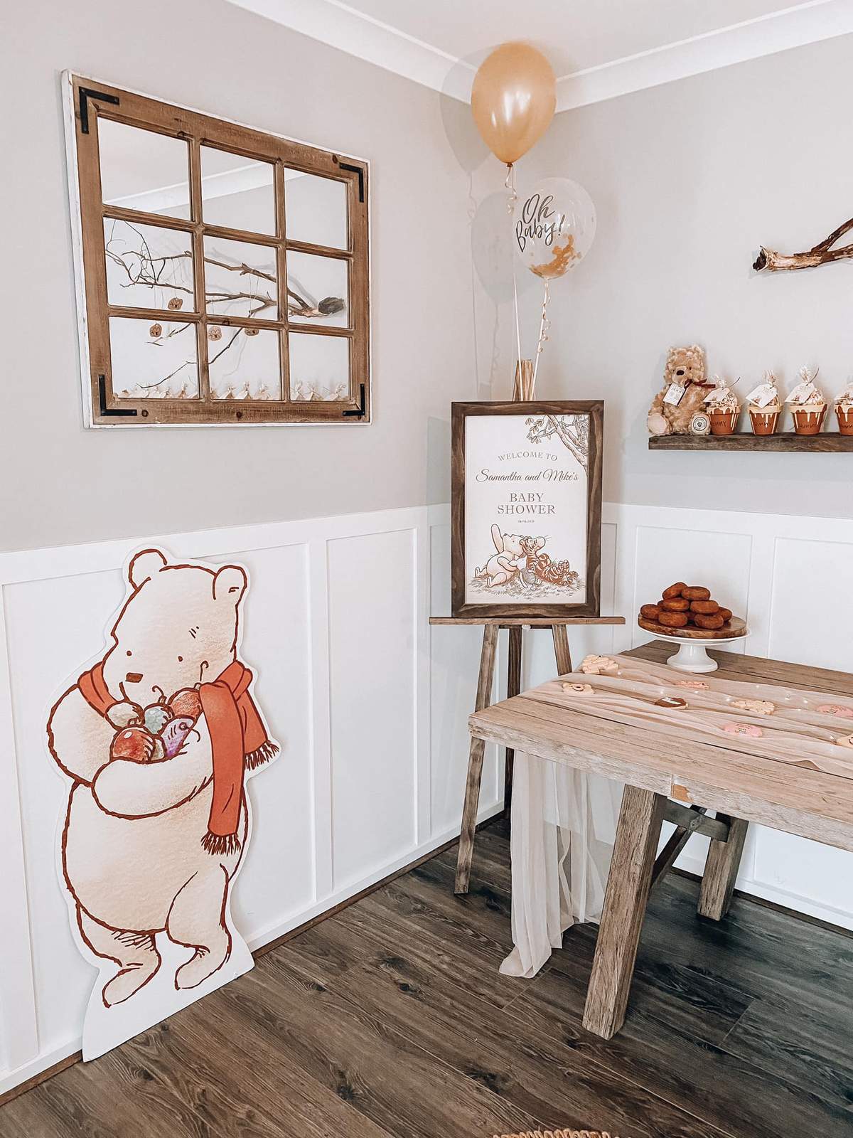 WINNIE THE POOH Baby Shower Party Ideas | Photo 2 of 8 | Catch My Party