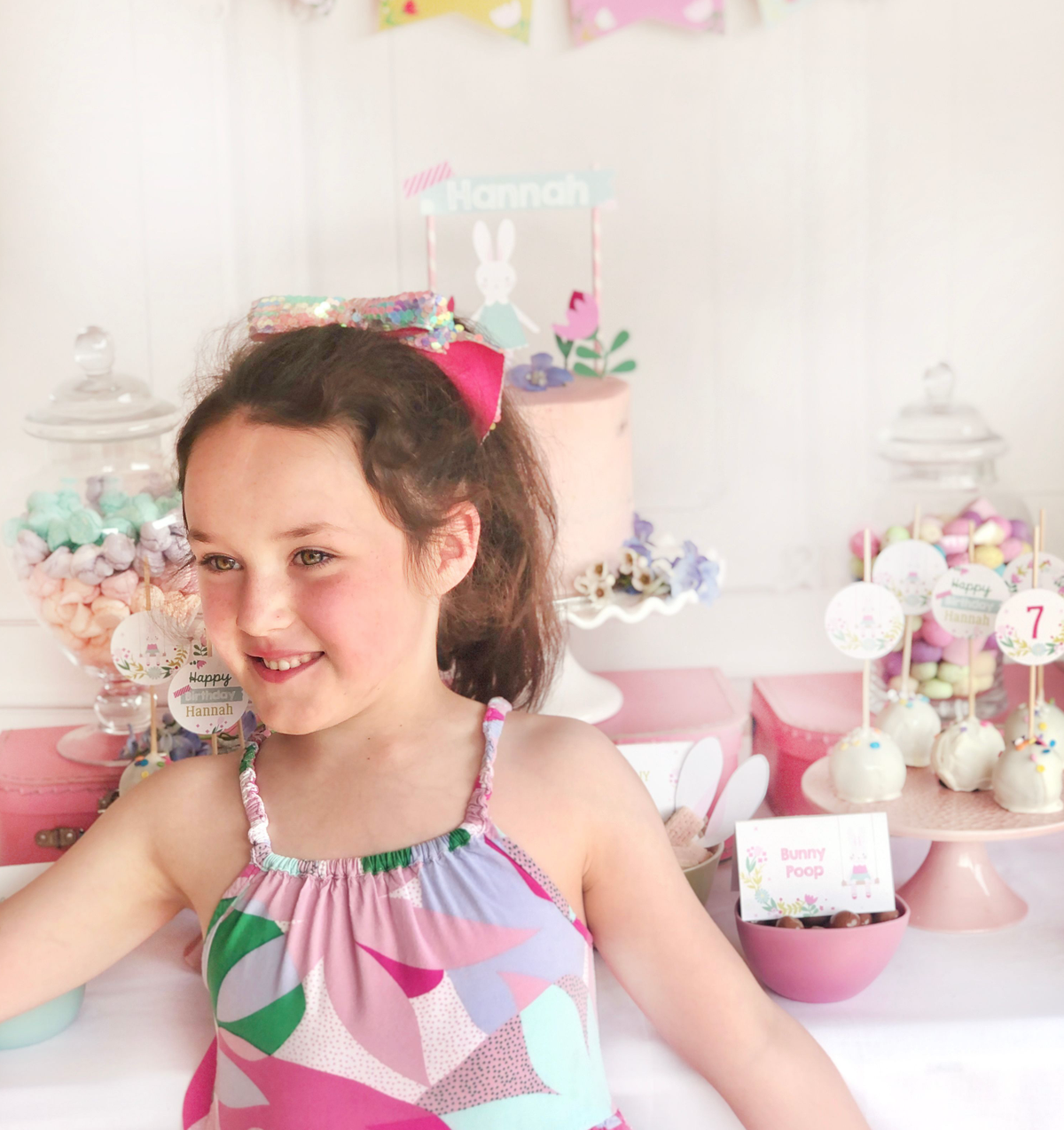 Bunnies / Rabbits Birthday Party Ideas | Photo 1 of 9 | Catch My Party