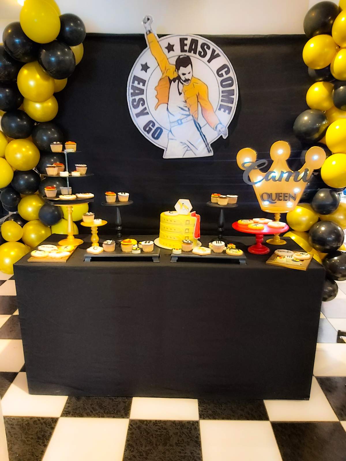 Queen - Freddie Mercury Party Birthday Party Ideas | Photo 10 of 10 ...