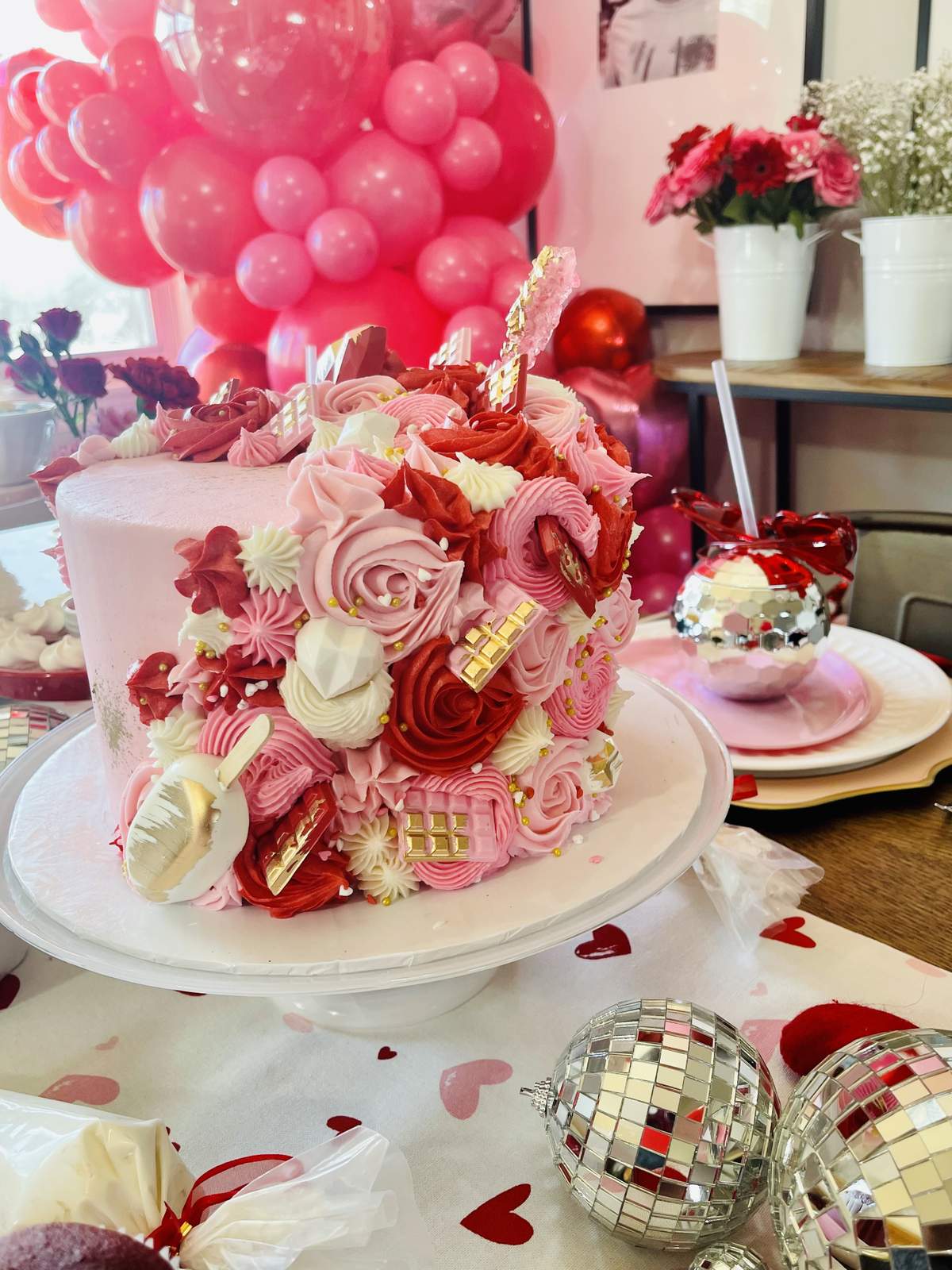 Gabby s GALentines Party Valentine s Day Party Ideas Photo 1 Of 38