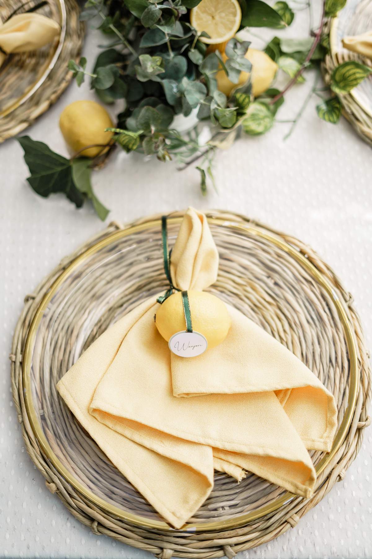 Lemon Theme Party Birthday Party Ideas | Photo 8 of 32 | Catch My Party