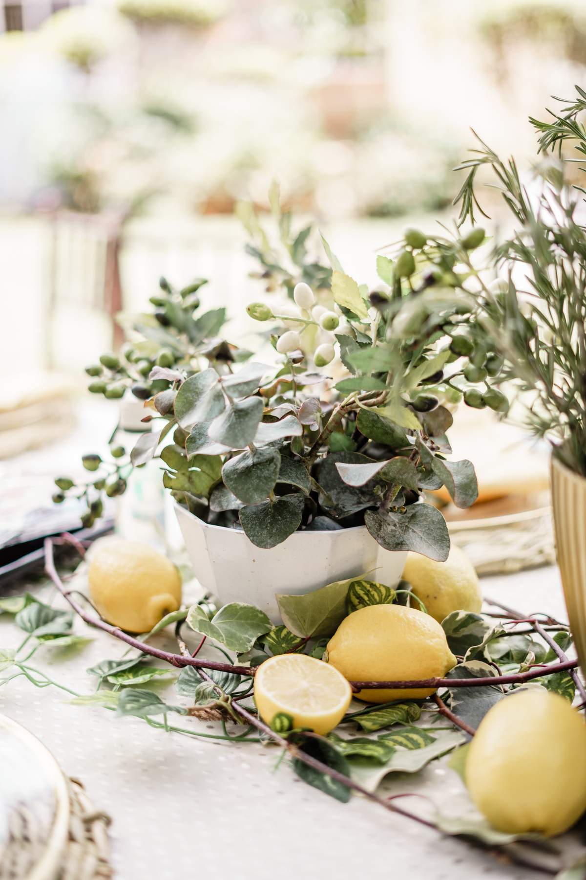 Lemon Theme Party Birthday Party Ideas | Photo 8 of 32 | Catch My Party