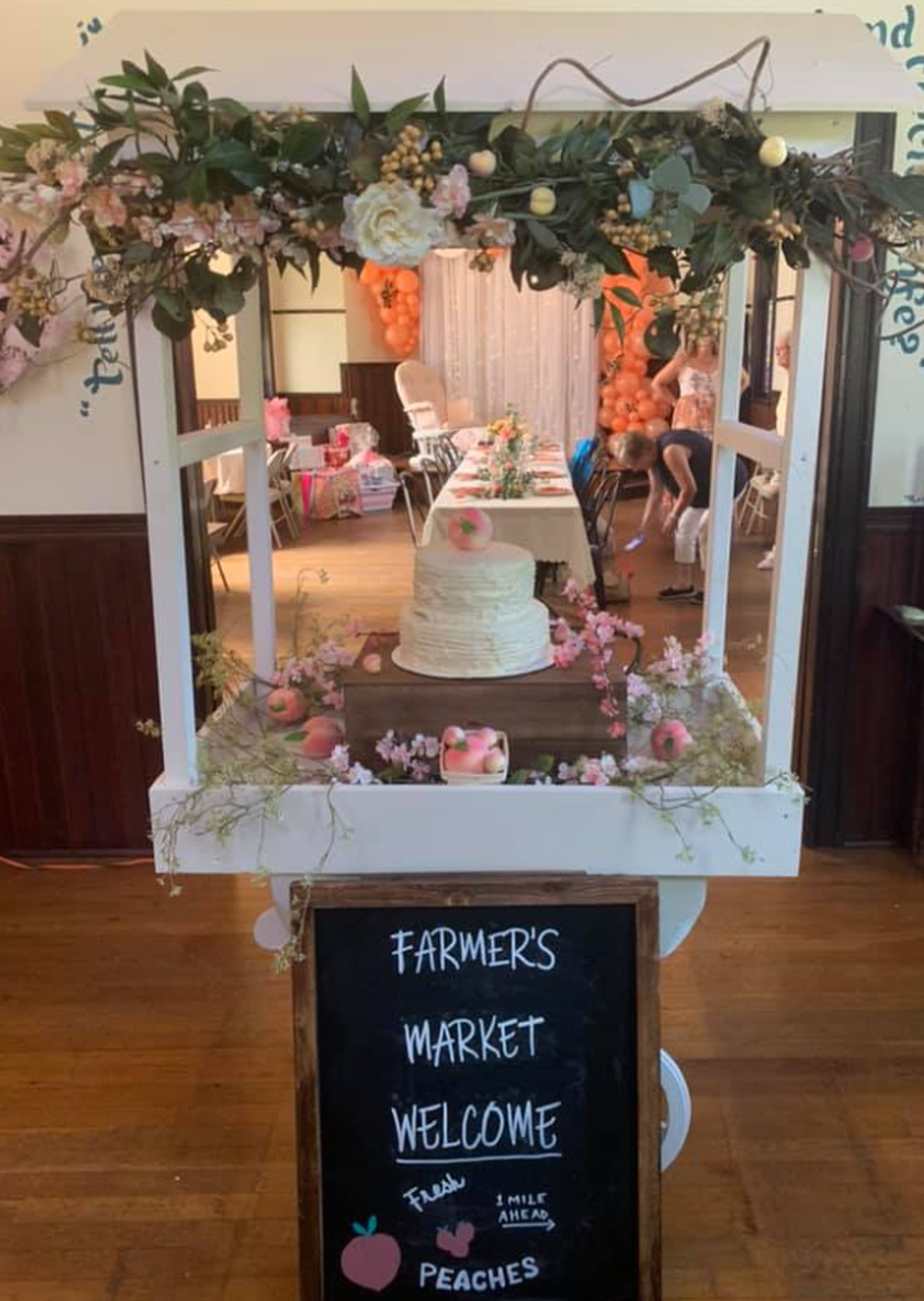 Sweet Peach Baby Shower Party Ideas | Photo 2 of 13 | Catch My Party