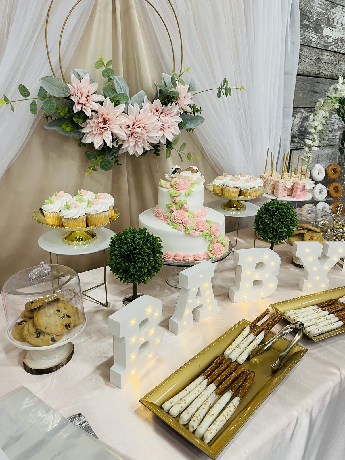 Baby in bloom Baby Shower Party Ideas | Photo 2 of 26 | Catch My Party