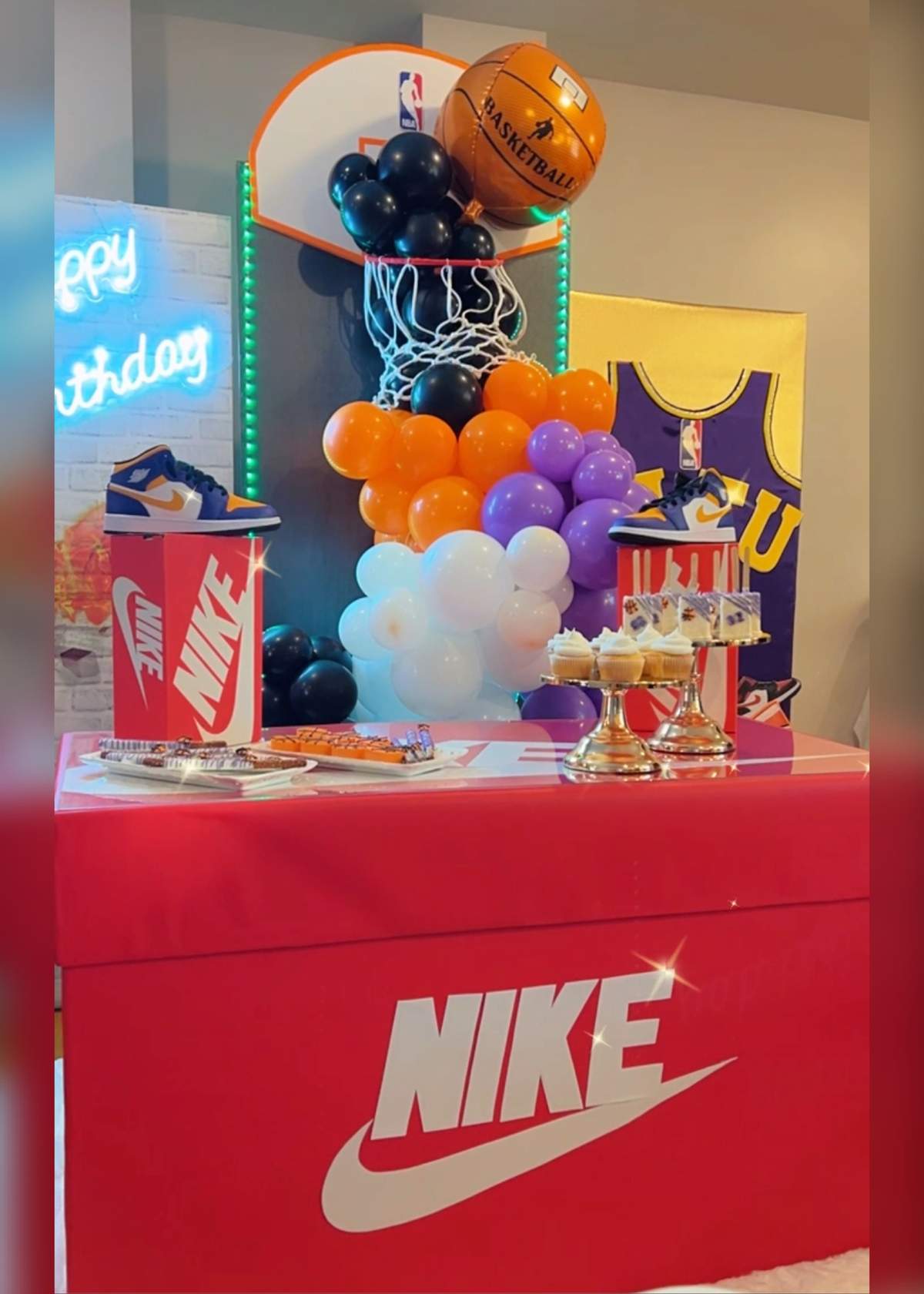 Nike theme Birthday Party Ideas | Photo 6 of 13 | Catch My Party