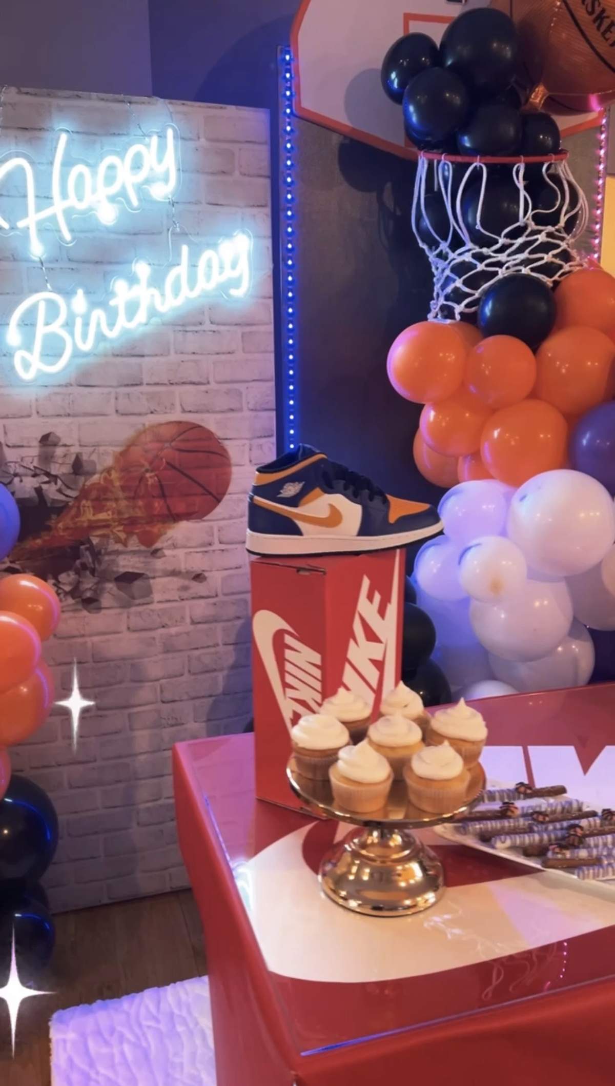 Nike theme Birthday Party Ideas | Photo 10 of 13 | Catch My Party