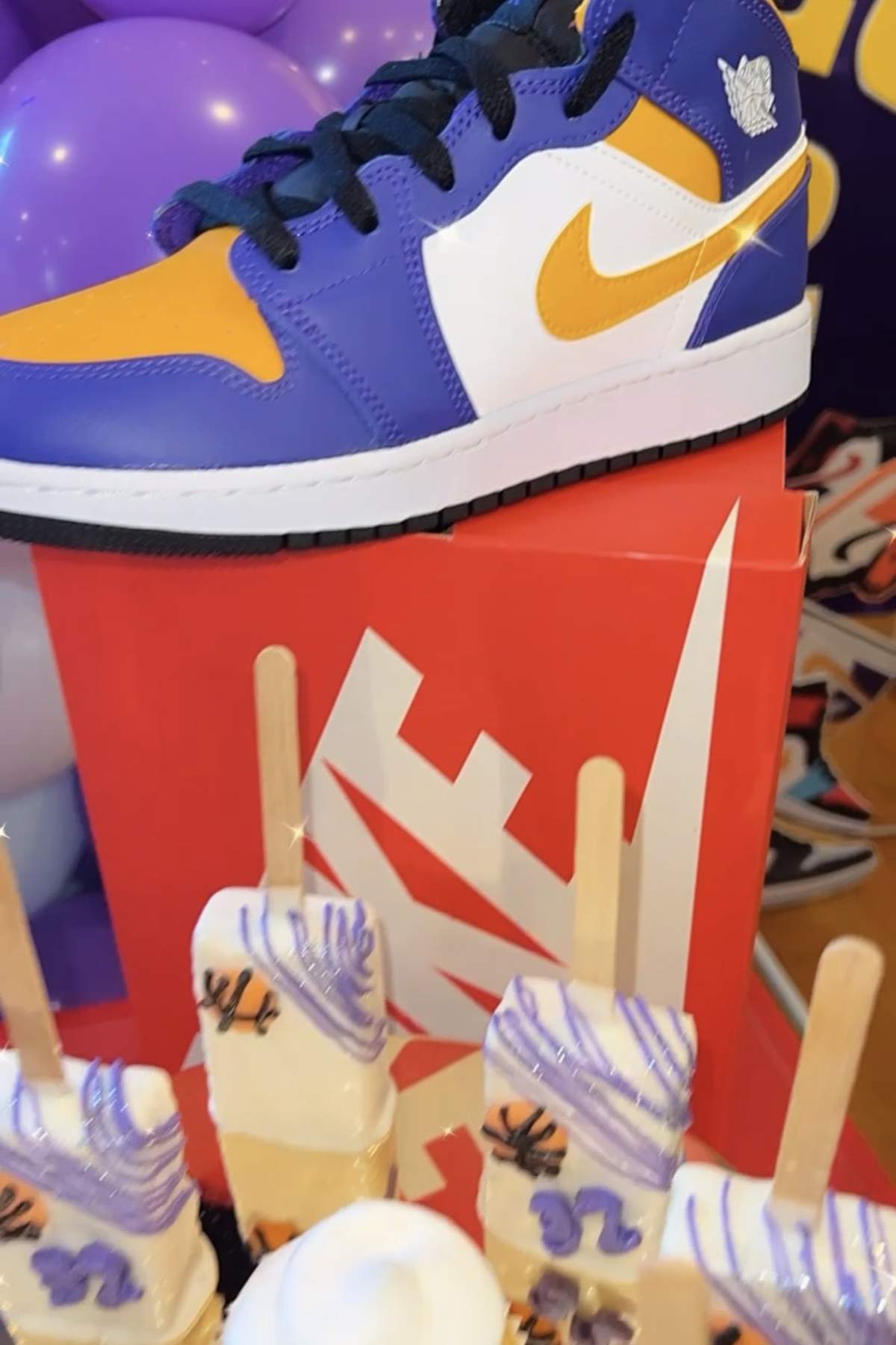 Nike theme Birthday Party Ideas | Photo 6 of 13 | Catch My Party