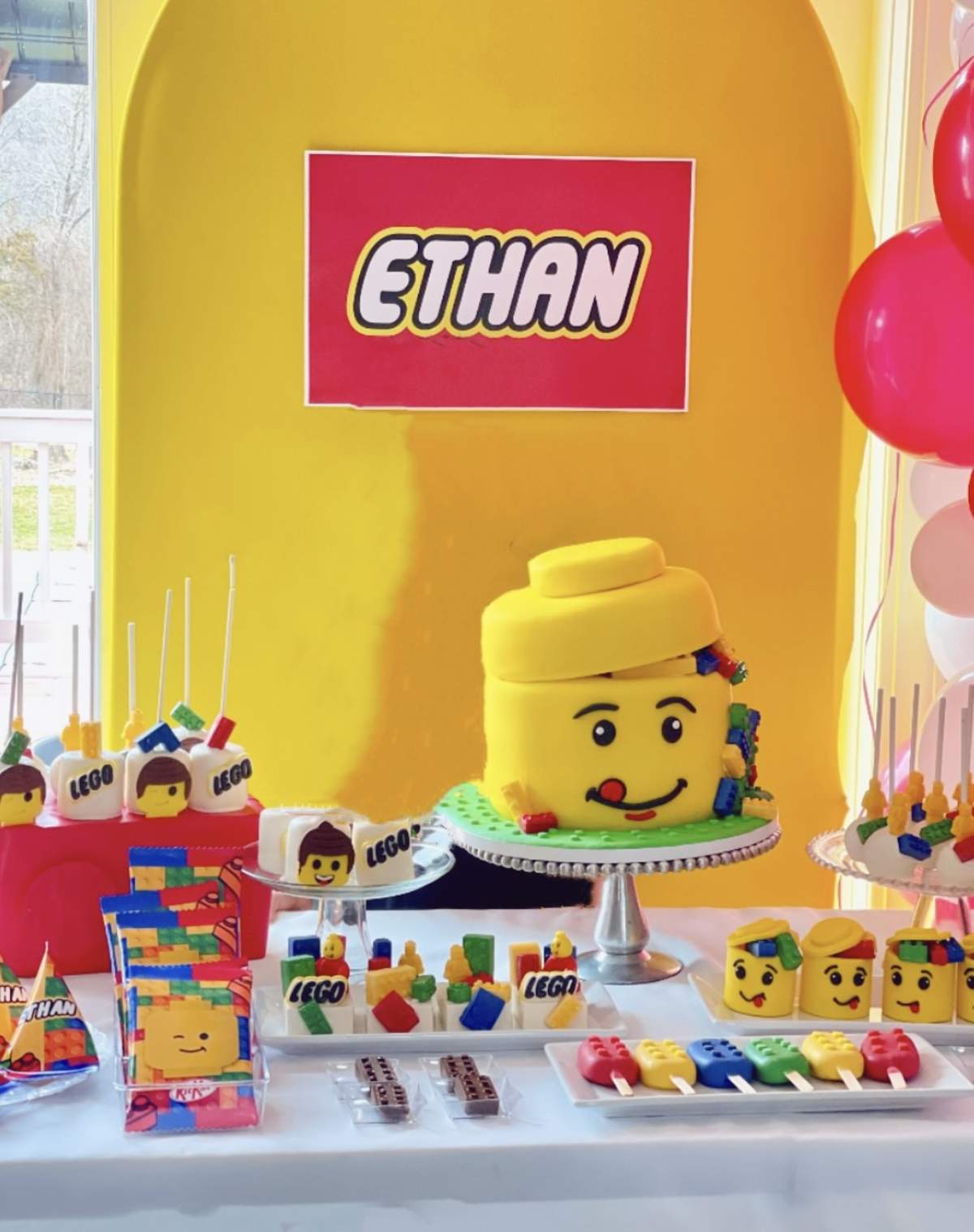 Lego Birthday Party Ideas | Photo 2 of 31 | Catch My Party