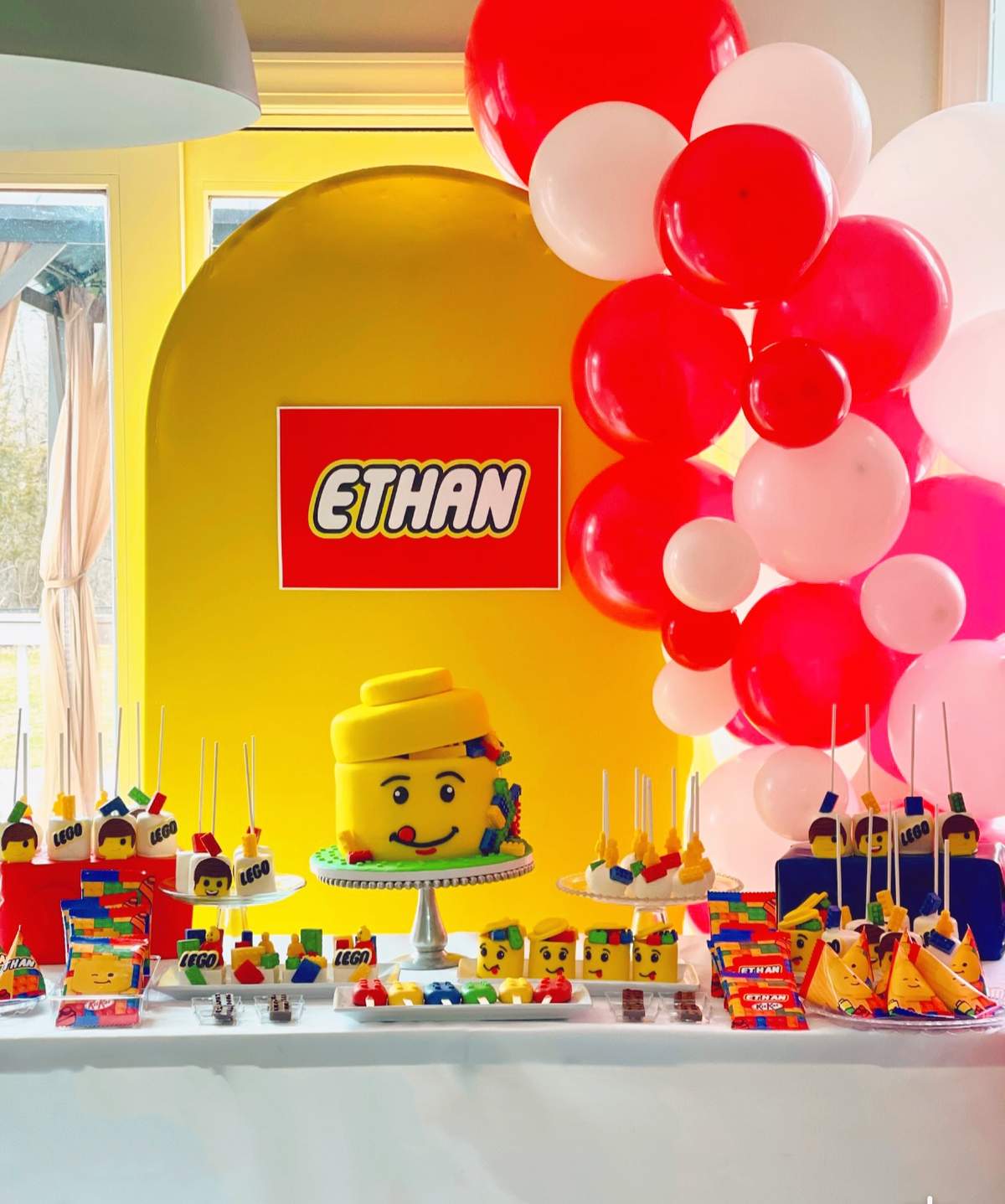 Lego / Birthday "Ethan’s Lego 5th Birthday Party" | Catch My Party